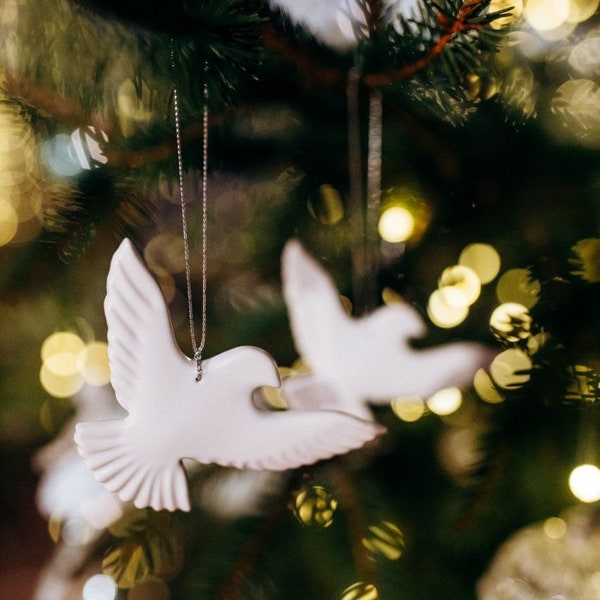 Turtle Dove Ornament - Etsy