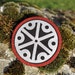 PERUN SYMBOL (linen Patch) Ø 6.6 Cm / 2.6 In - Etsy
