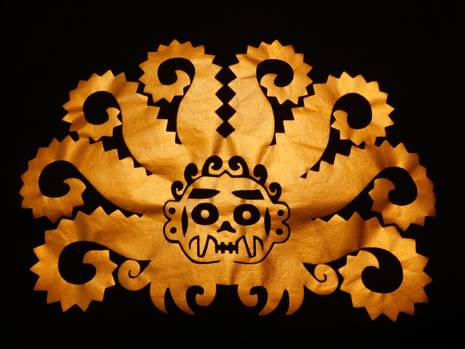 Golden Octopus, Aztec Mythology, Men's Organic Cotton T-shirt - Etsy