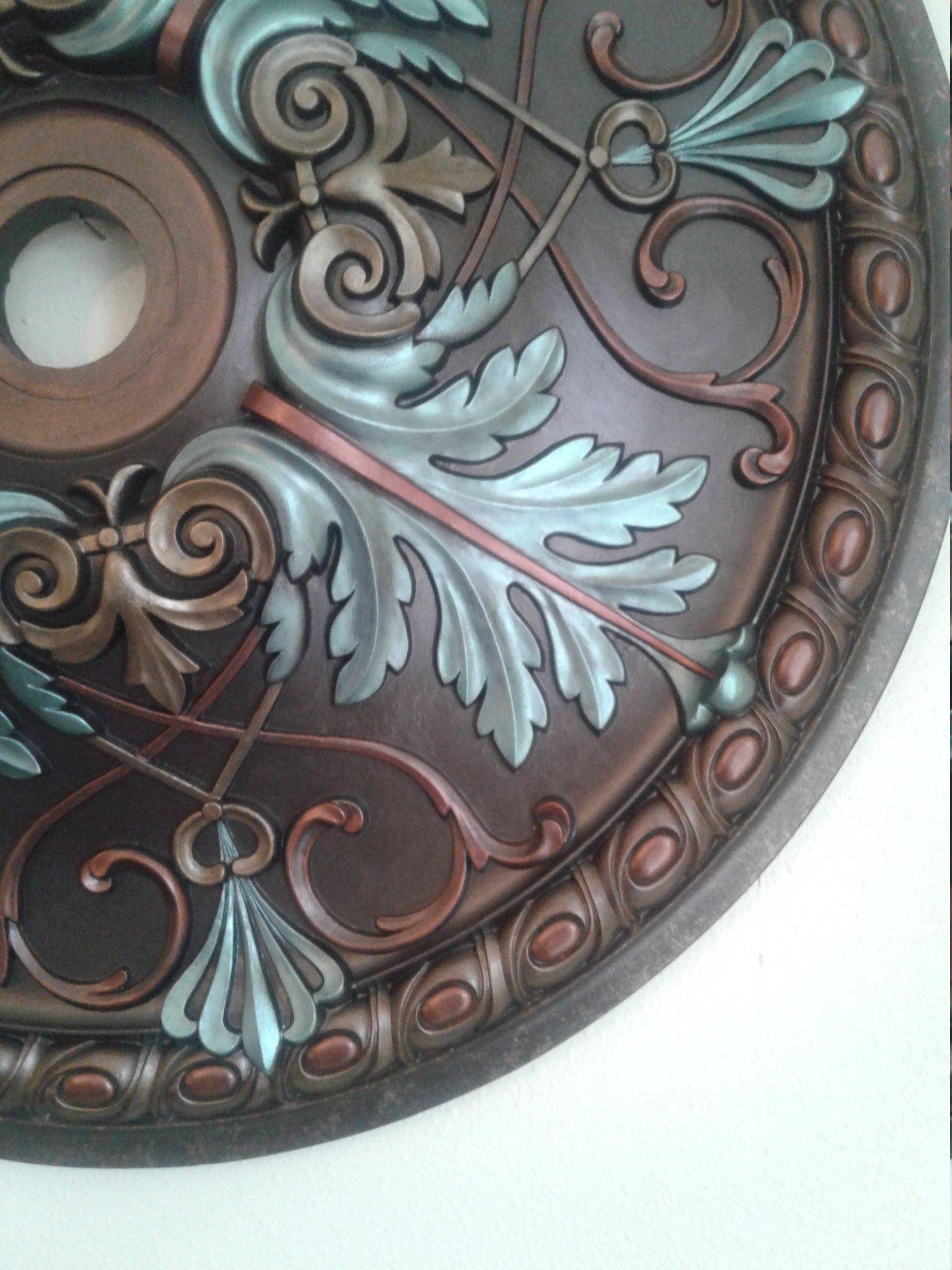 Breathtaking!!! Rustic yet Elegant Totally Hand Painted Ceiling ...