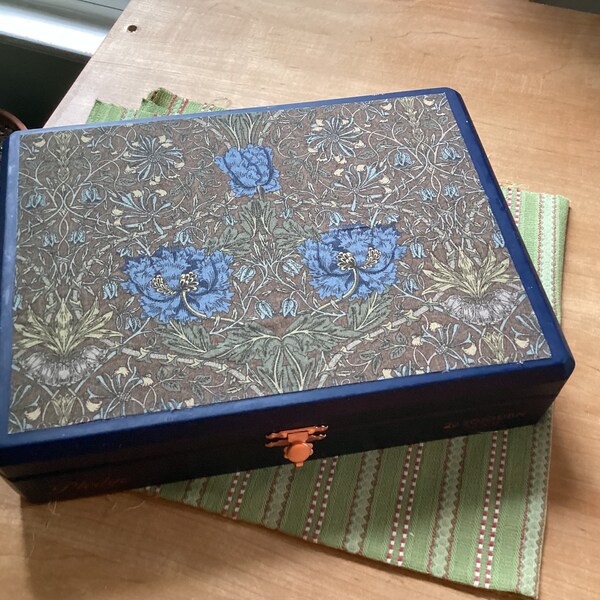 Decorated Cigar Box - Etsy