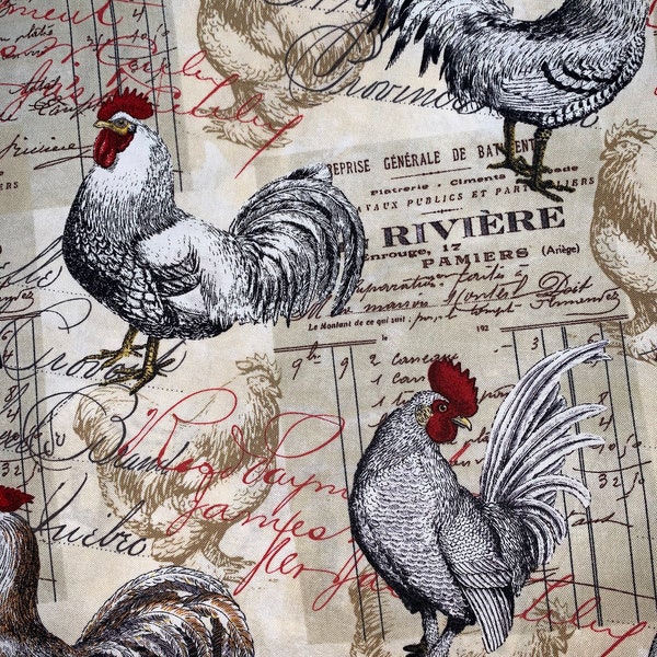 French Rooster - Etsy