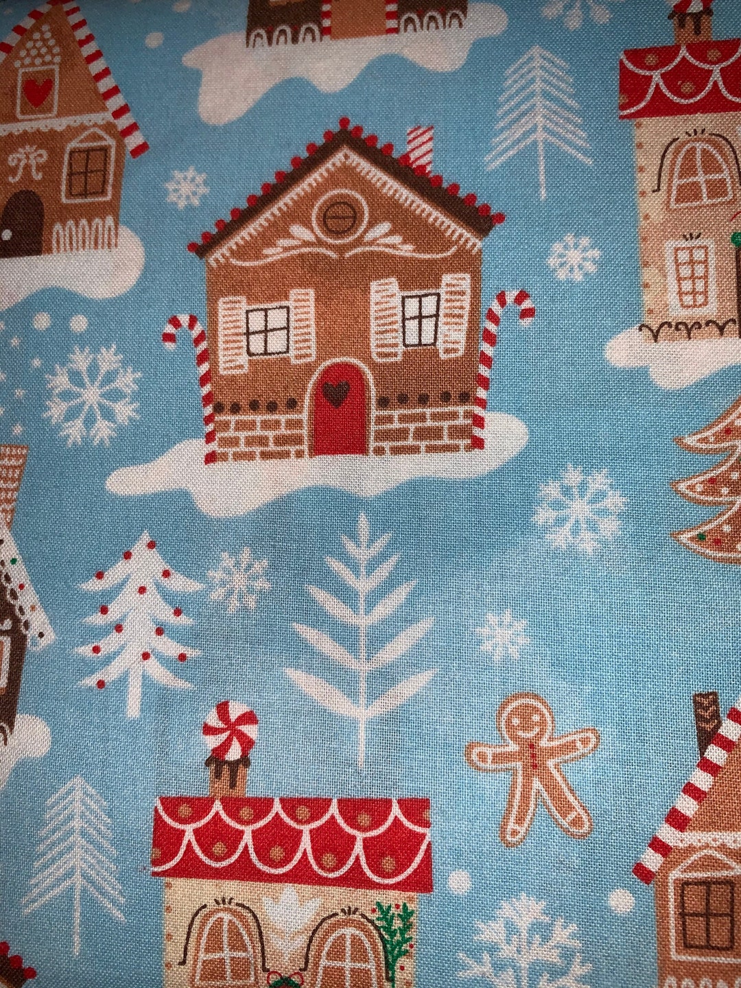 Gingerbread Houses, Table Napkins, Cloth Napkins, Fabric Napkins ...