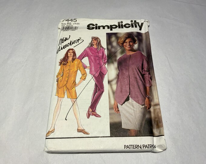 Simplicity 7445, Pattern, Uncut Pattern, Sewing Pattern, Fabric Sewing ...
