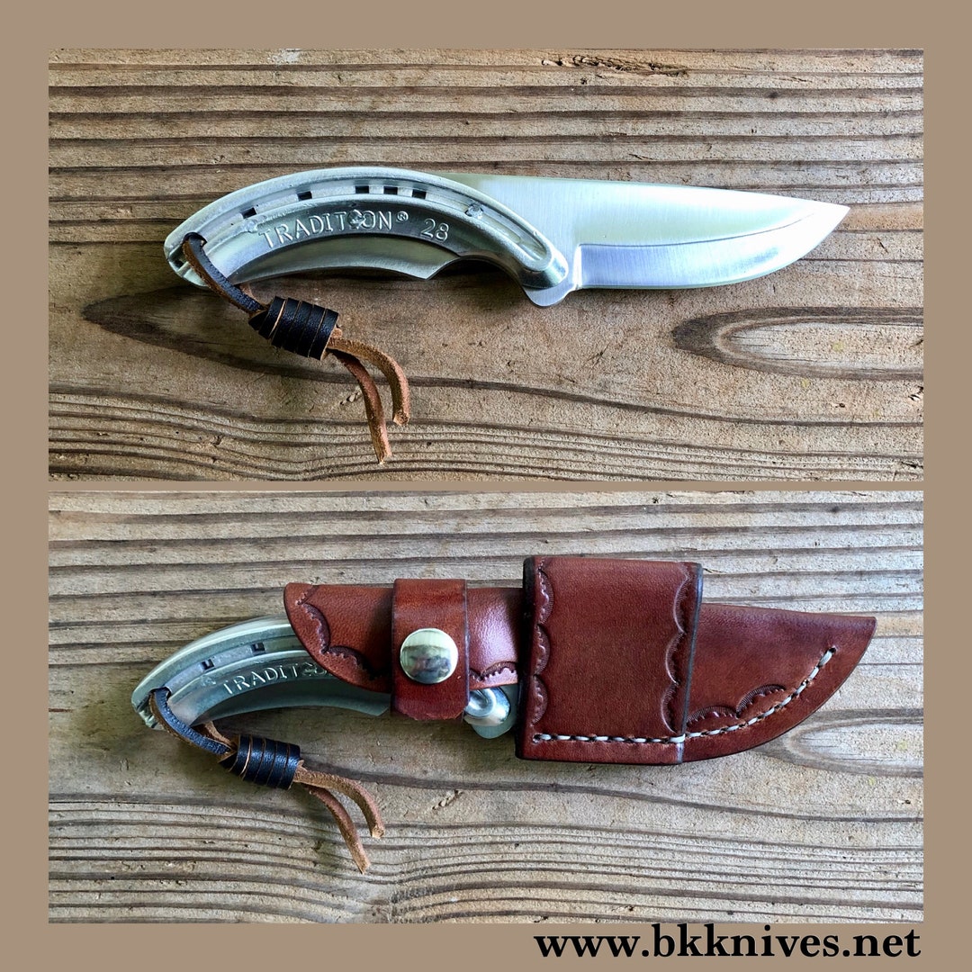7” (aluminum Horseshoe) 440c Stainless Steel Standard Blade - Etsy
