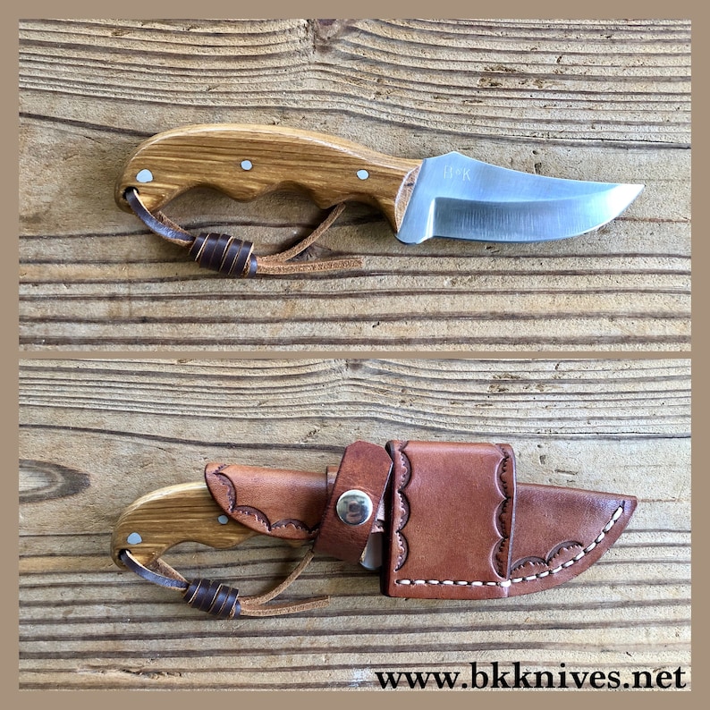 6-3/4 440c Stainless Steel 3 Finger Groove Handle | Etsy