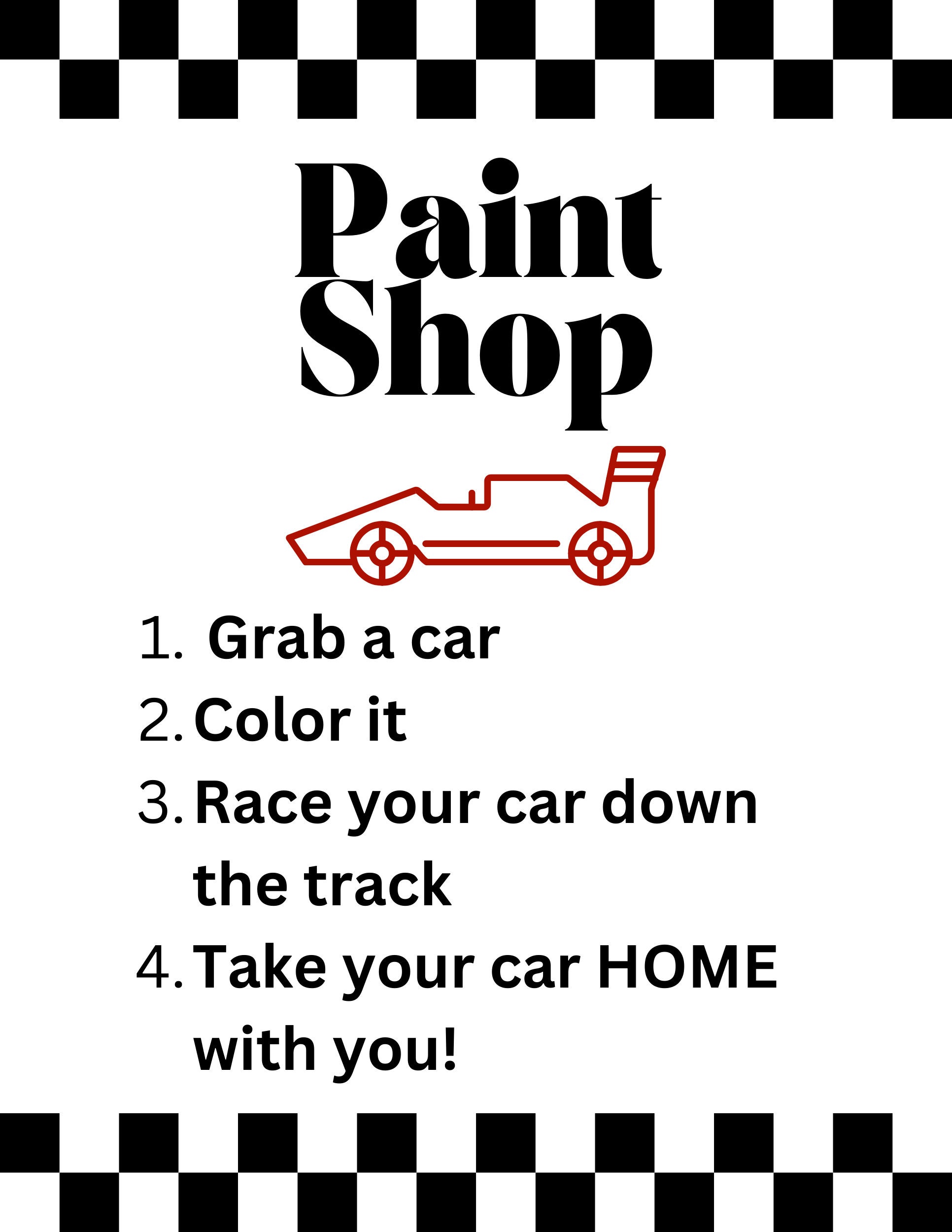 Race Car Theme PRINTABLE Birthday Markers - Etsy Canada