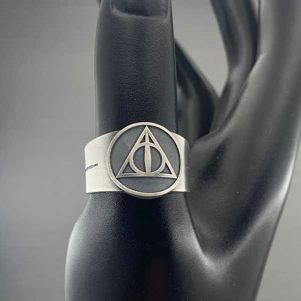Deathly Hallows Ring - Etsy