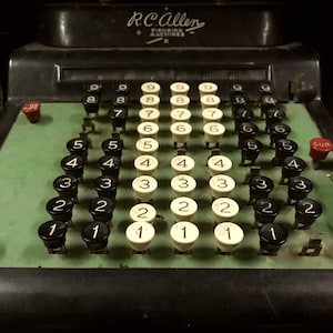 Industrial Printable Download R.C. Allen Figuring Machine Rustic ...
