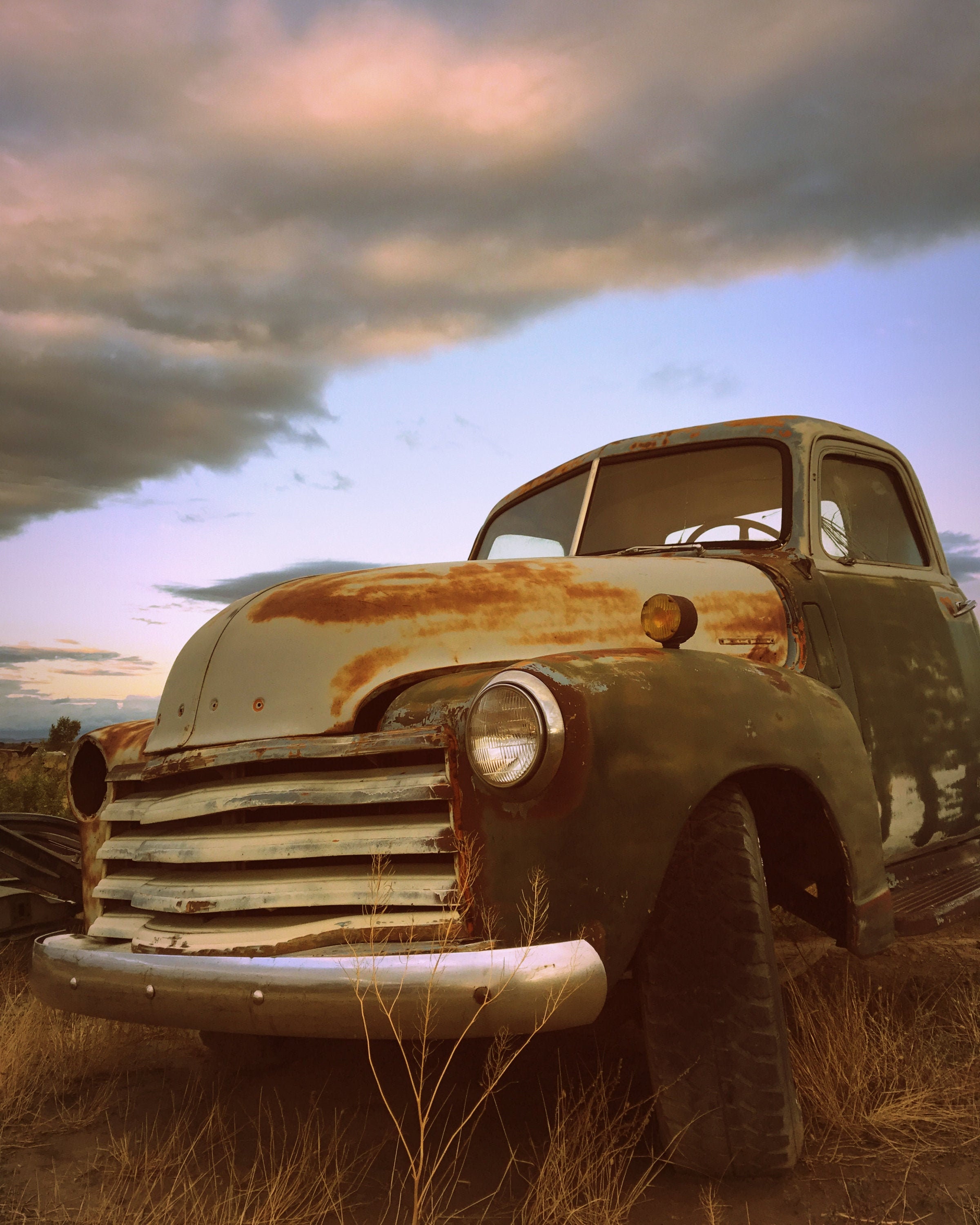 Rusty Ford Farm Truck Photo Printable Download Rustic Americana Home ...