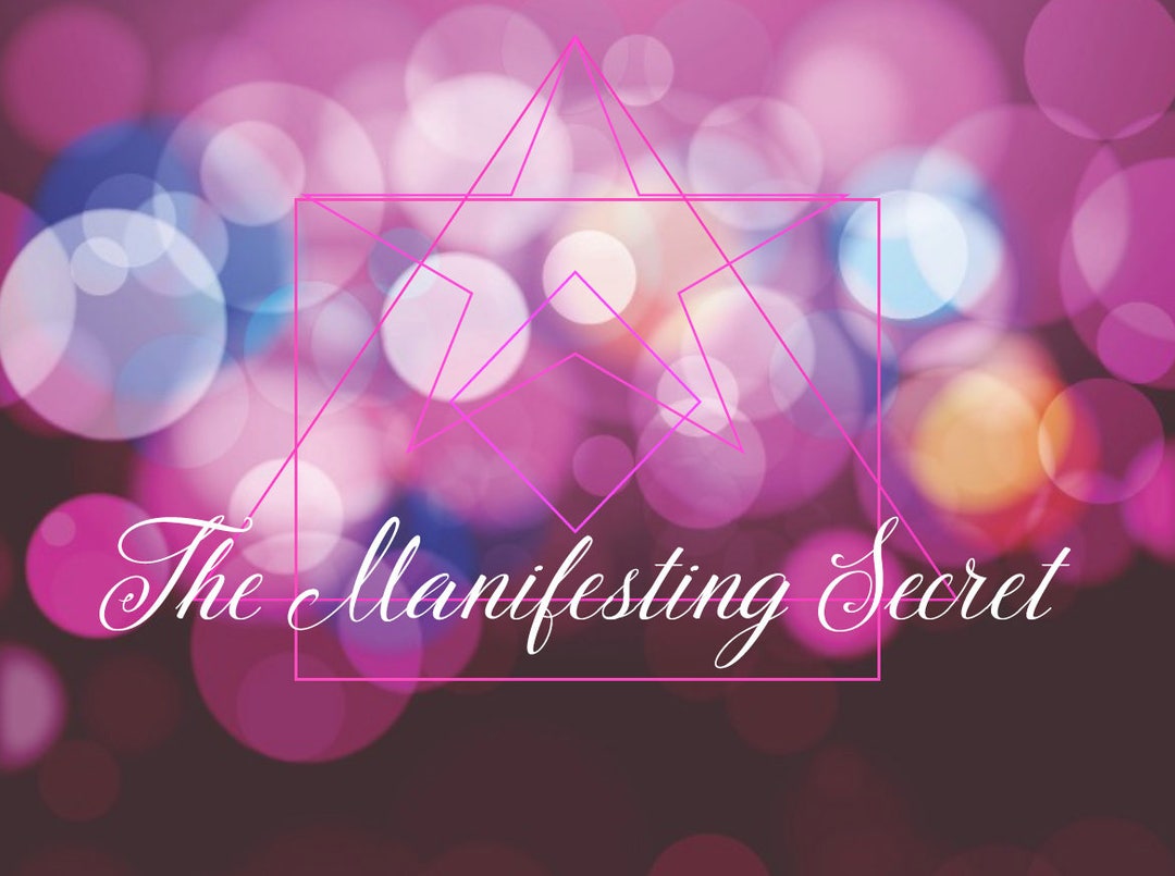 Manifesting Secret With Worksheet - 7 Step Formula for Manifesting ...
