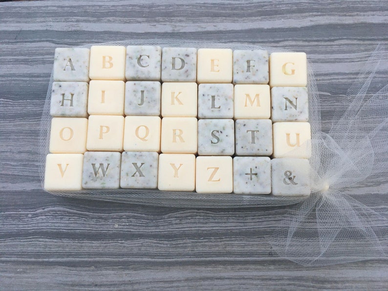 Full English Alphabet Letters Soap Stamp 0.47" / 12mm Tall Letters - Etsy