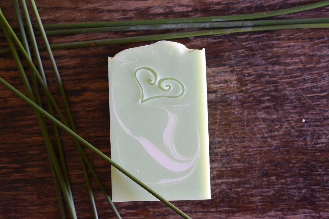 Cute Heart Small Soap Stamp - Footprint: 1.02" X 0.86" (26mm X 22mm) - Etsy