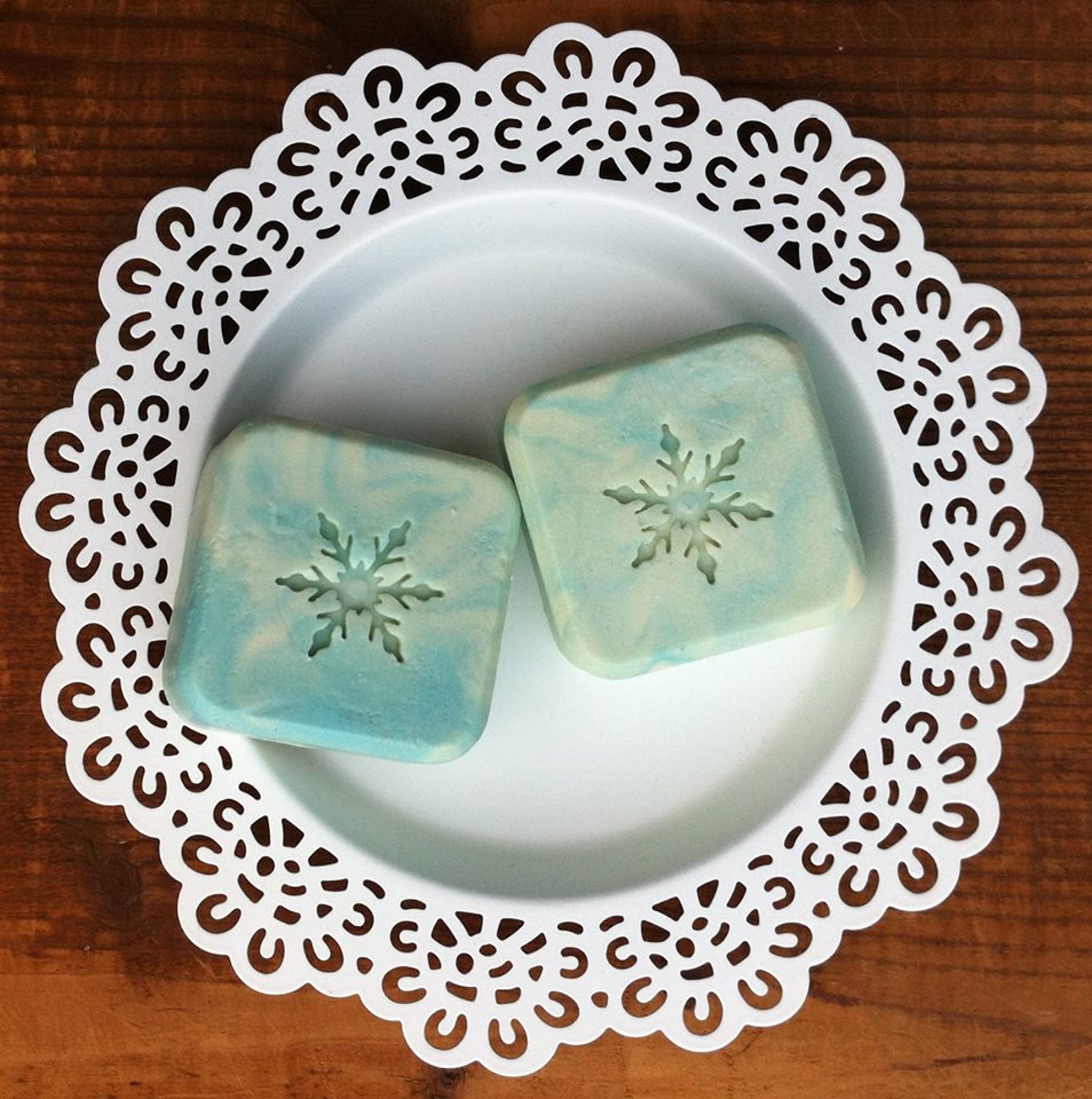 Small SnowFlake Soap Stamp Footprint 1 25mm diameter | Etsy
