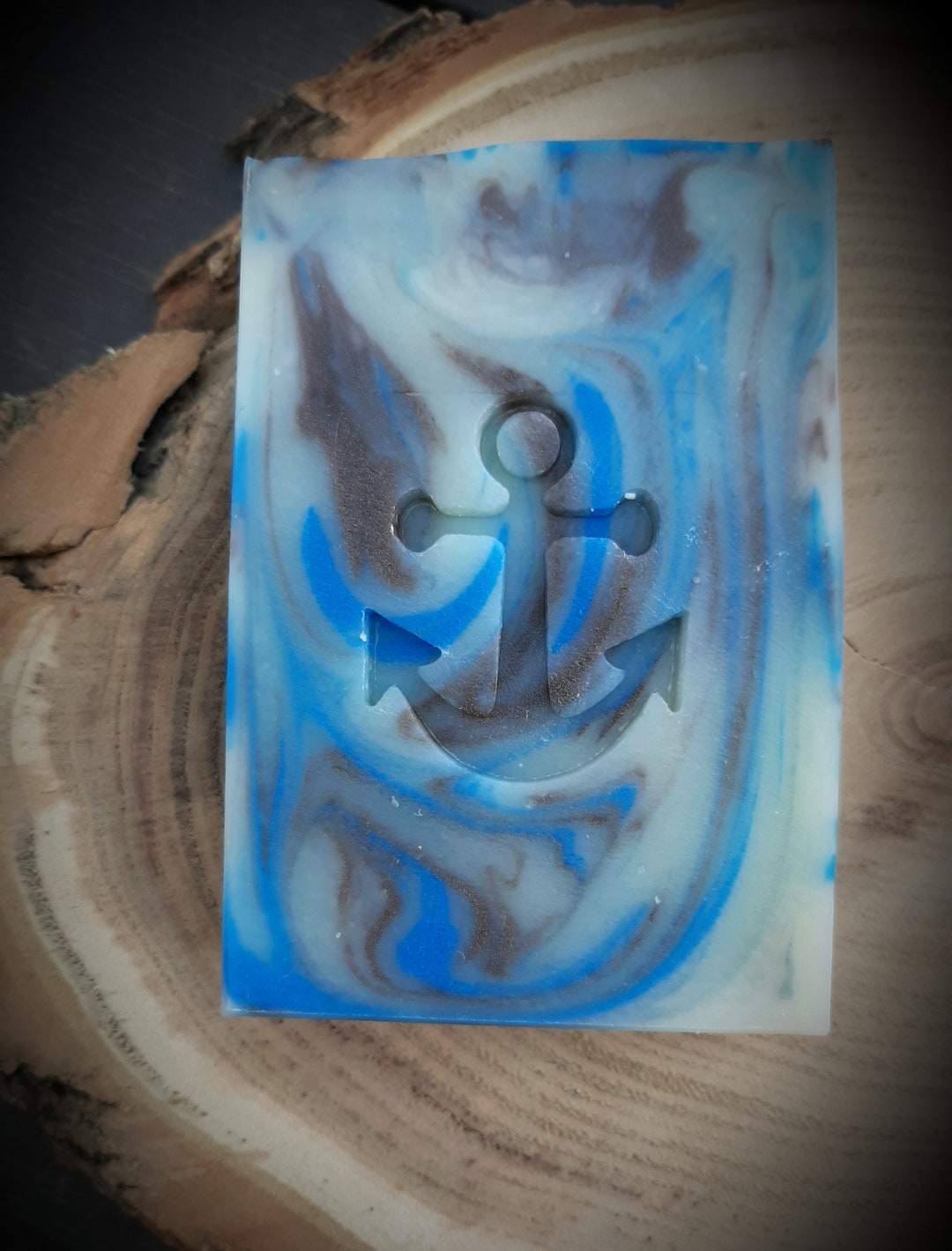 Anchor / Marine Soap Stamp - 2 Size Variations Available - Etsy
