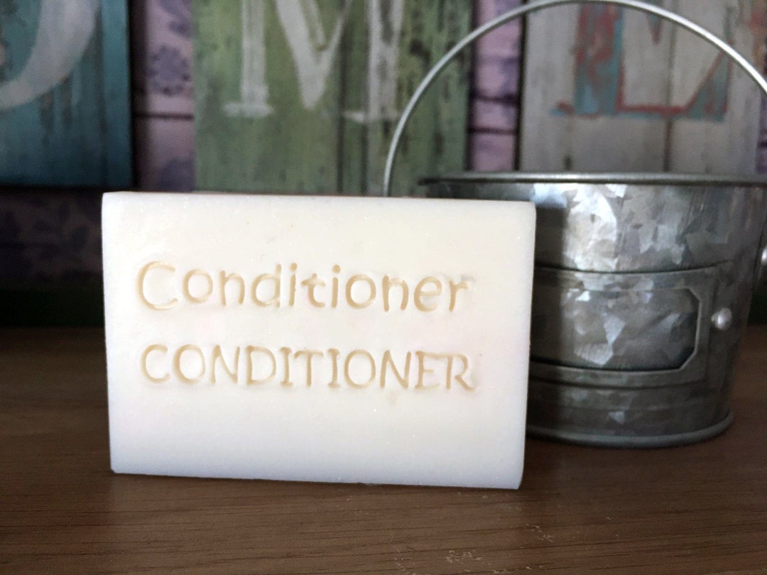 Conditioner Text Soap Stamp - Lower Case or Upper Case Variation - Soap ...