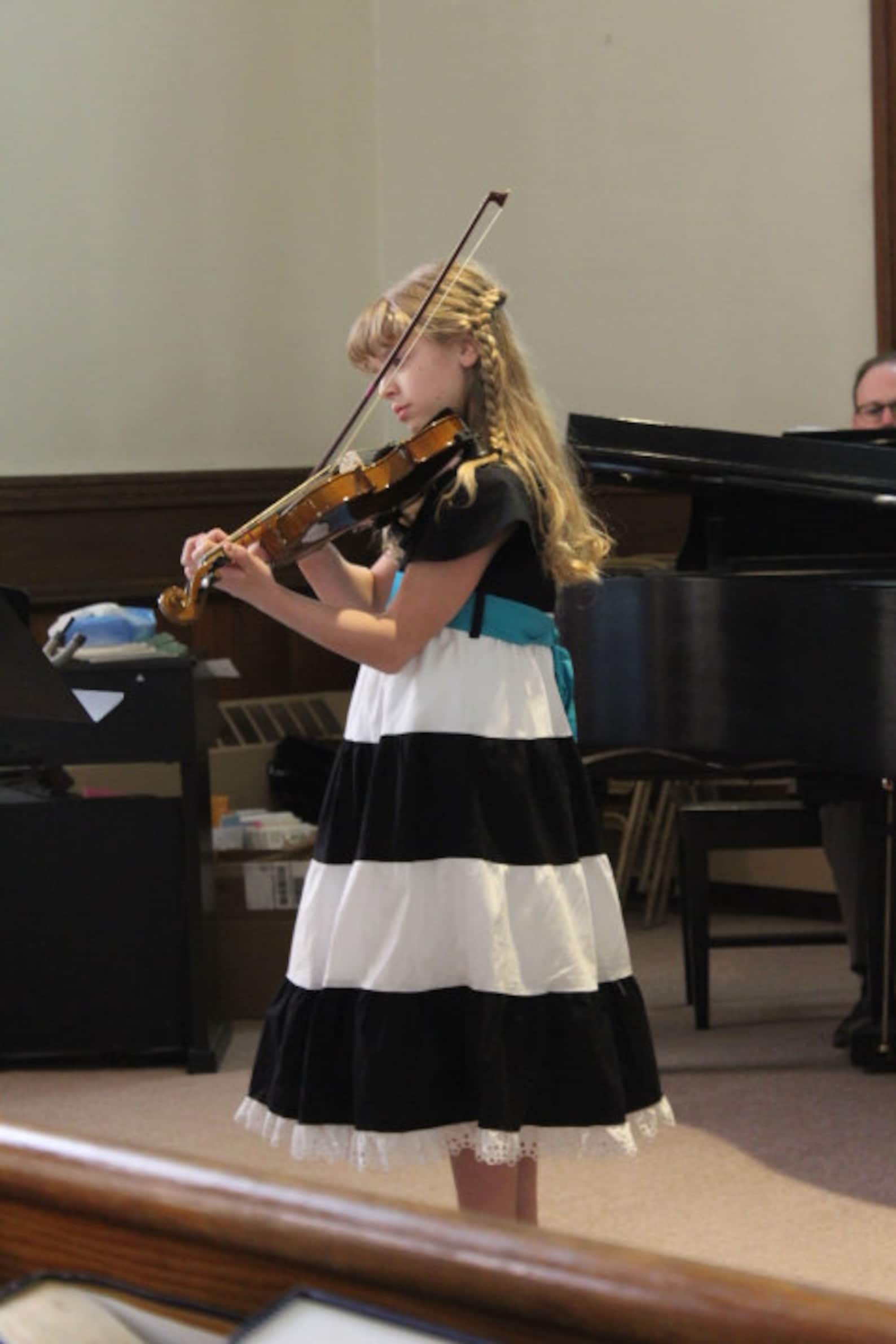 Girls Formal Recital Dress Custom Made Available in Sizes 6 | Etsy