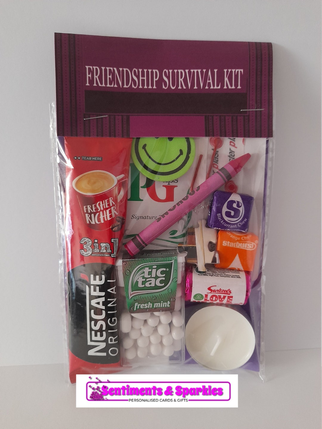 FRIENDSHIP SURVIVAL KIT - Perfect Gift for a Friend - Etsy
