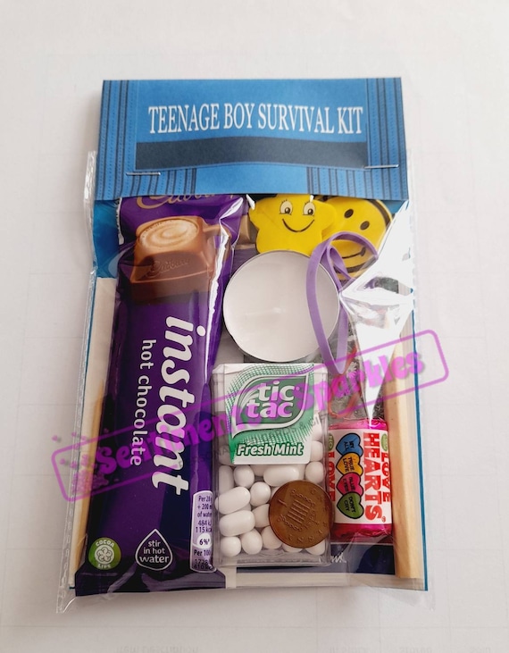 Teenage Boy Survival Kit - Etsy UK