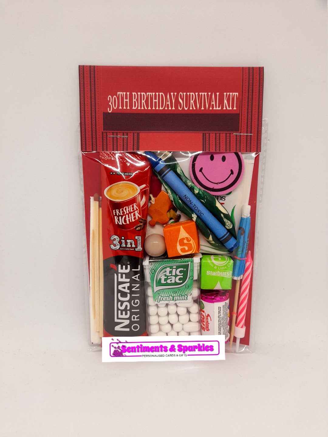 30TH BIRTHDAY SURVIVAL KIT - Etsy