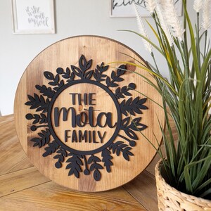 Custom 3D Name Sign, Personalized Sign, 3D Family Name Sign, Wedding ...