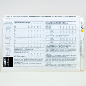 New Look 6689 Sewing Pattern Hat Dress Shirt Shorts Pants - Etsy