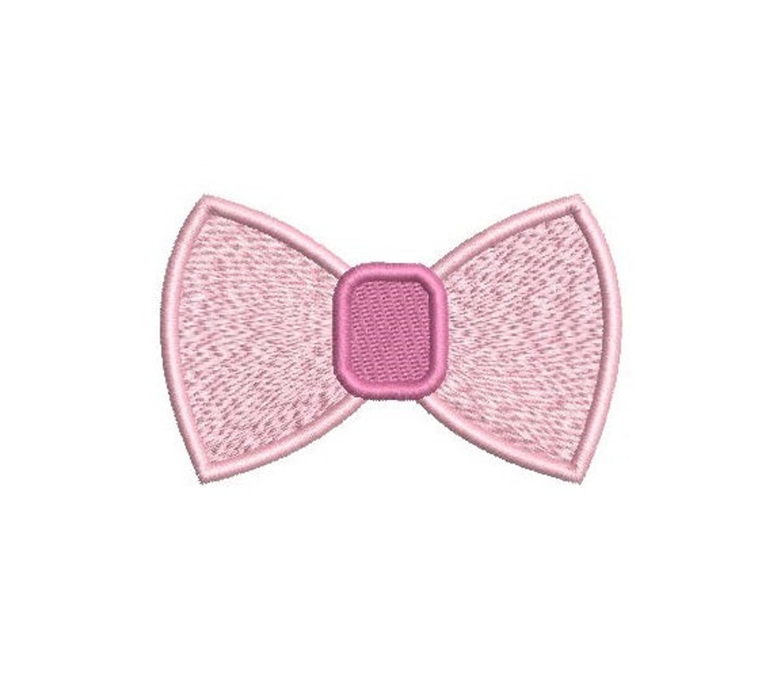 Mini Bow Embroidery Design, Fill Stitch Bow, Cute Bow Design, Mini Bow ...