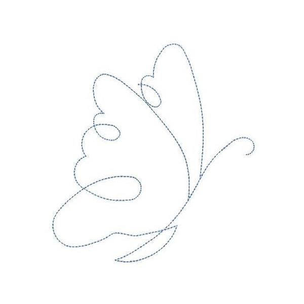 Linework Butterfly - Etsy