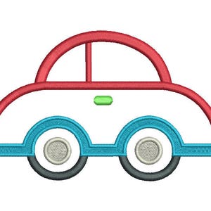 Motor Car Applique Embroidery Design, Motor Vehicle Machine Embroidery ...