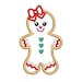 Gingerbread Girl Machine Embroidery Applique Design, Christmas ...