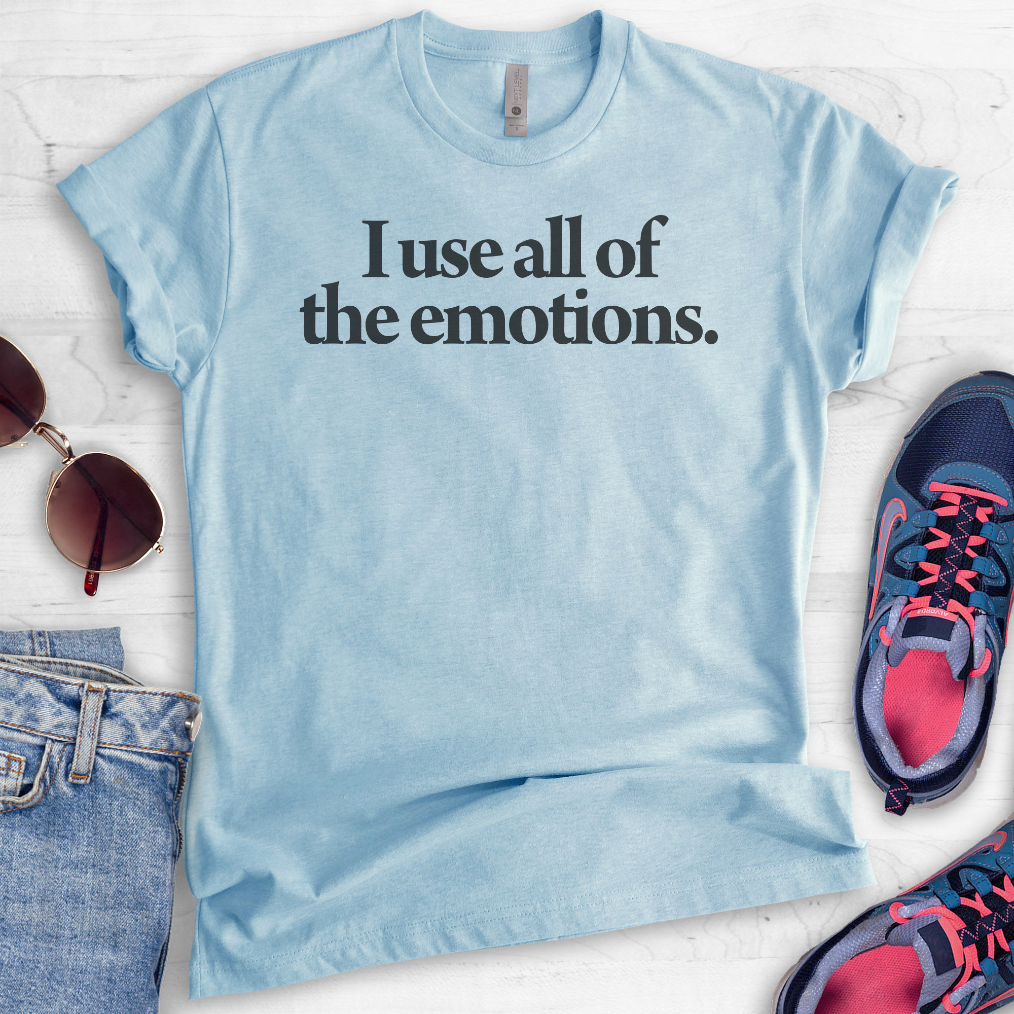 I Use All of the Emotions T-shirt Ladies Unisex T-shirt - Etsy