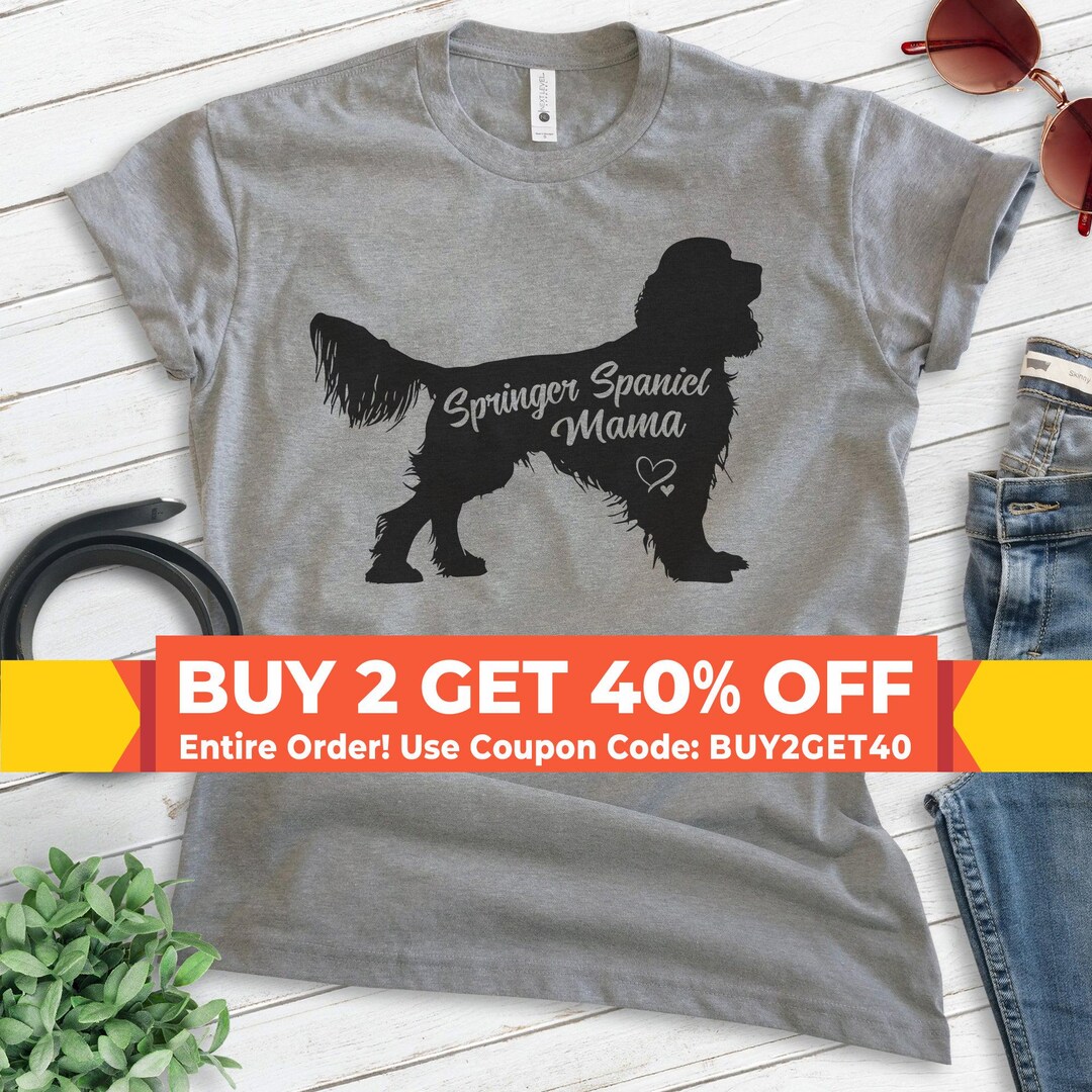 Springer Spaniel Mama, Unisex Women's Shirt, English Springer Spaniel ...
