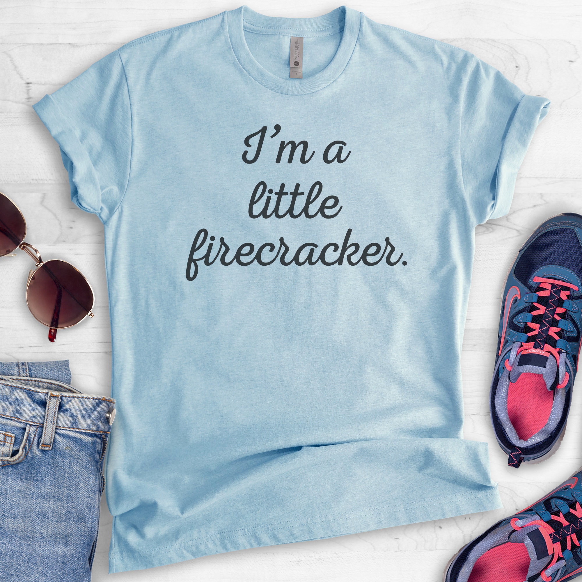 I'm A Little Firecracker T-shirt Ladies Unisex Crewneck | Etsy