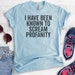 I Have Been Known to Scream Profanity T-shirt Ladies Cussing - Etsy