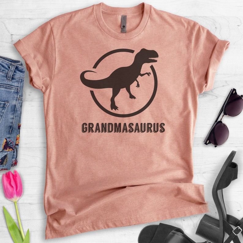 Grandmasaurus T-shirt Ladies Unisex Crewneck Shirt Awesome - Etsy