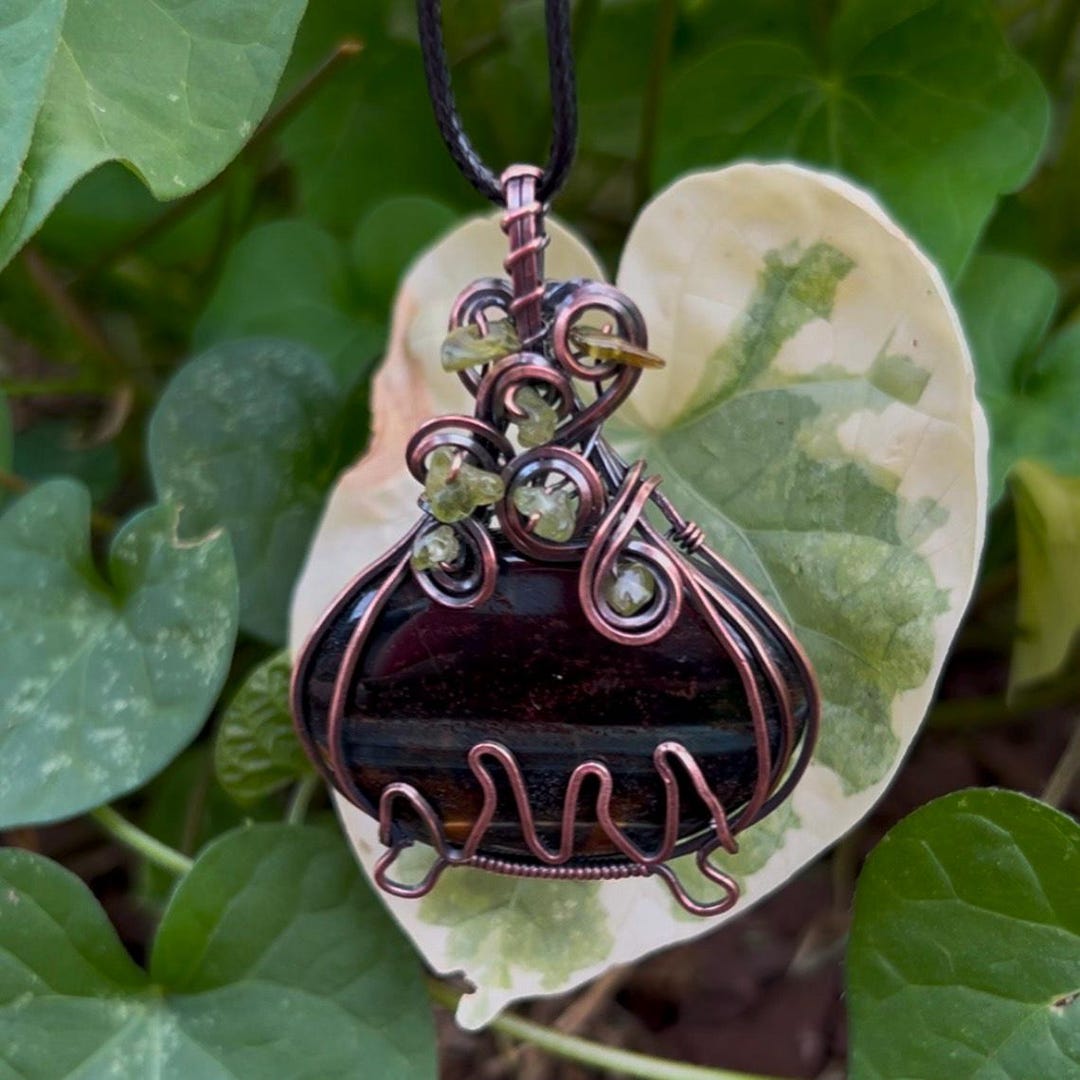 Wire Wrapped Cauldron Pendant - Etsy