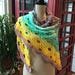 Crochet Virus Shawl Scarf in Valkyrie - Etsy