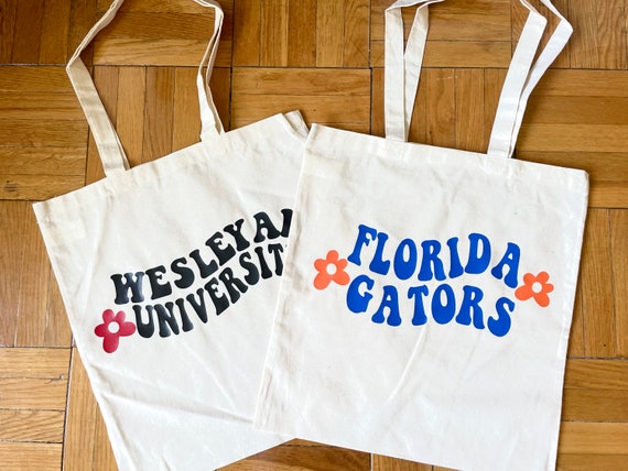 Custom College Tote Bag University of Florida Florida - Etsy