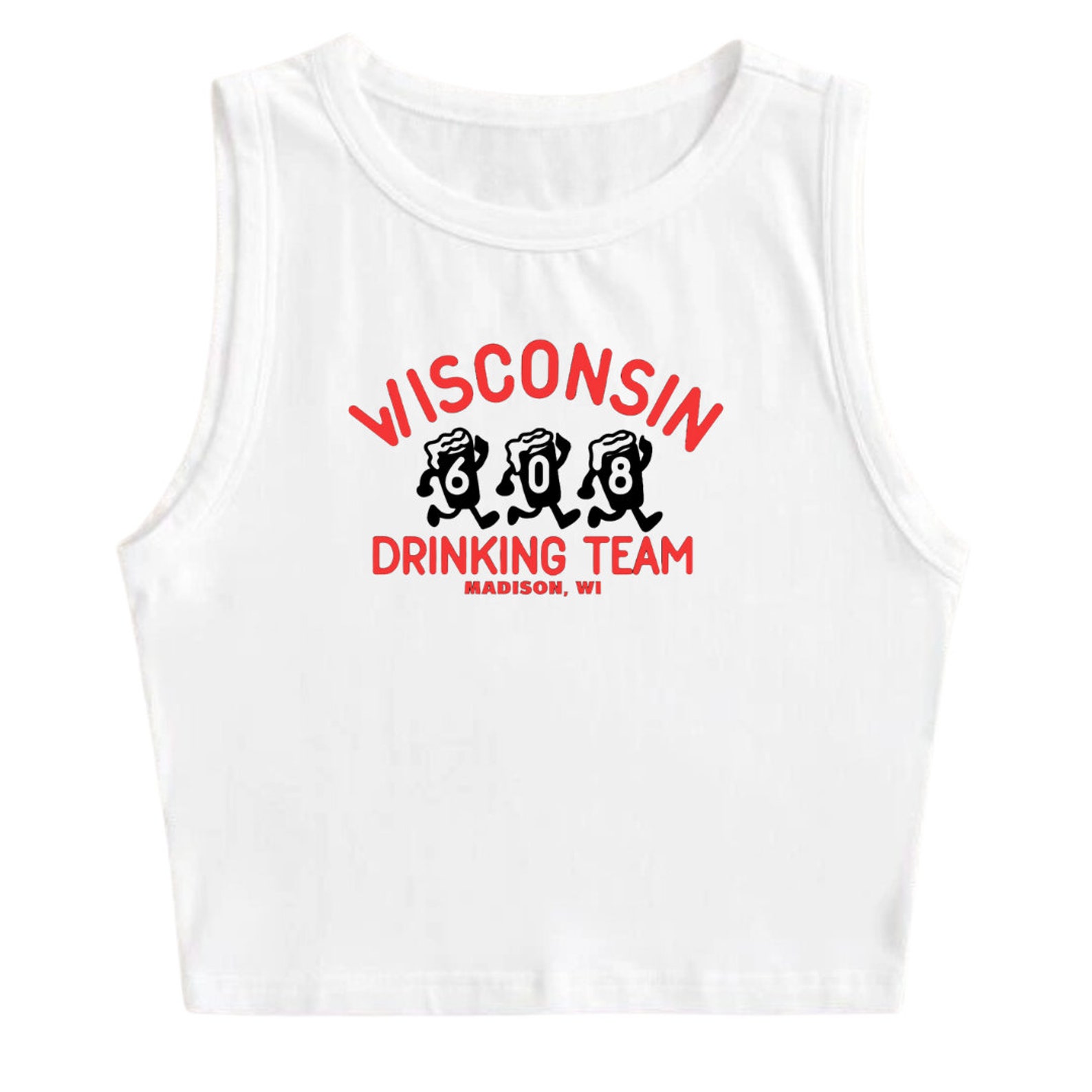 Custom College Tailgate Merch ANY School ANY Colors Drinking Team Tank ...