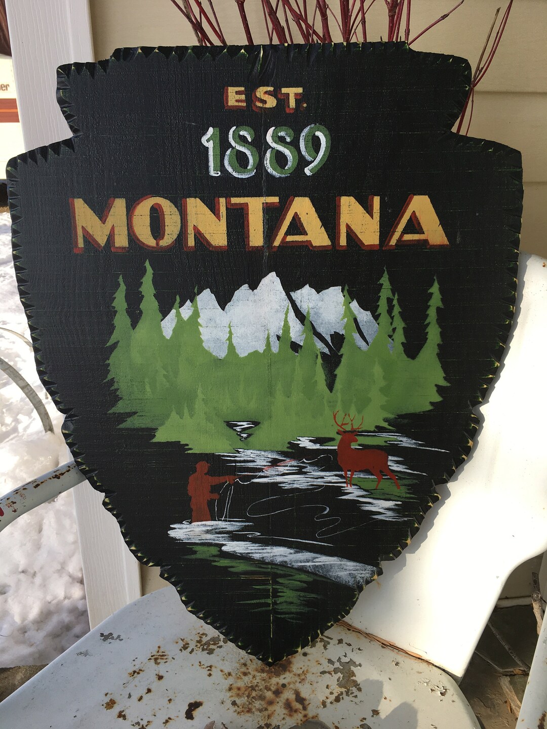 Montana Park Shield - Etsy