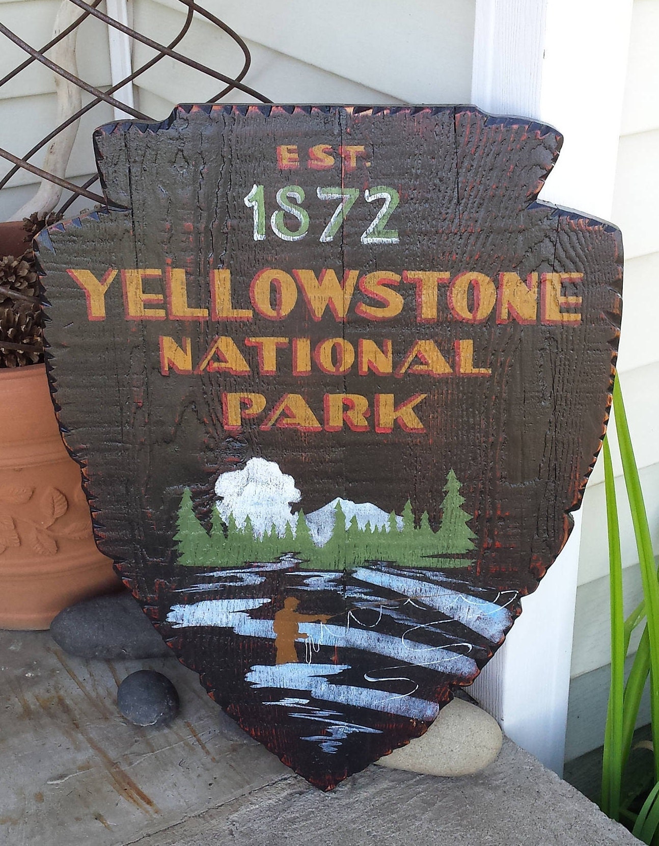Yellowstone National Park Signs NPS Personalized Signs National Park ...