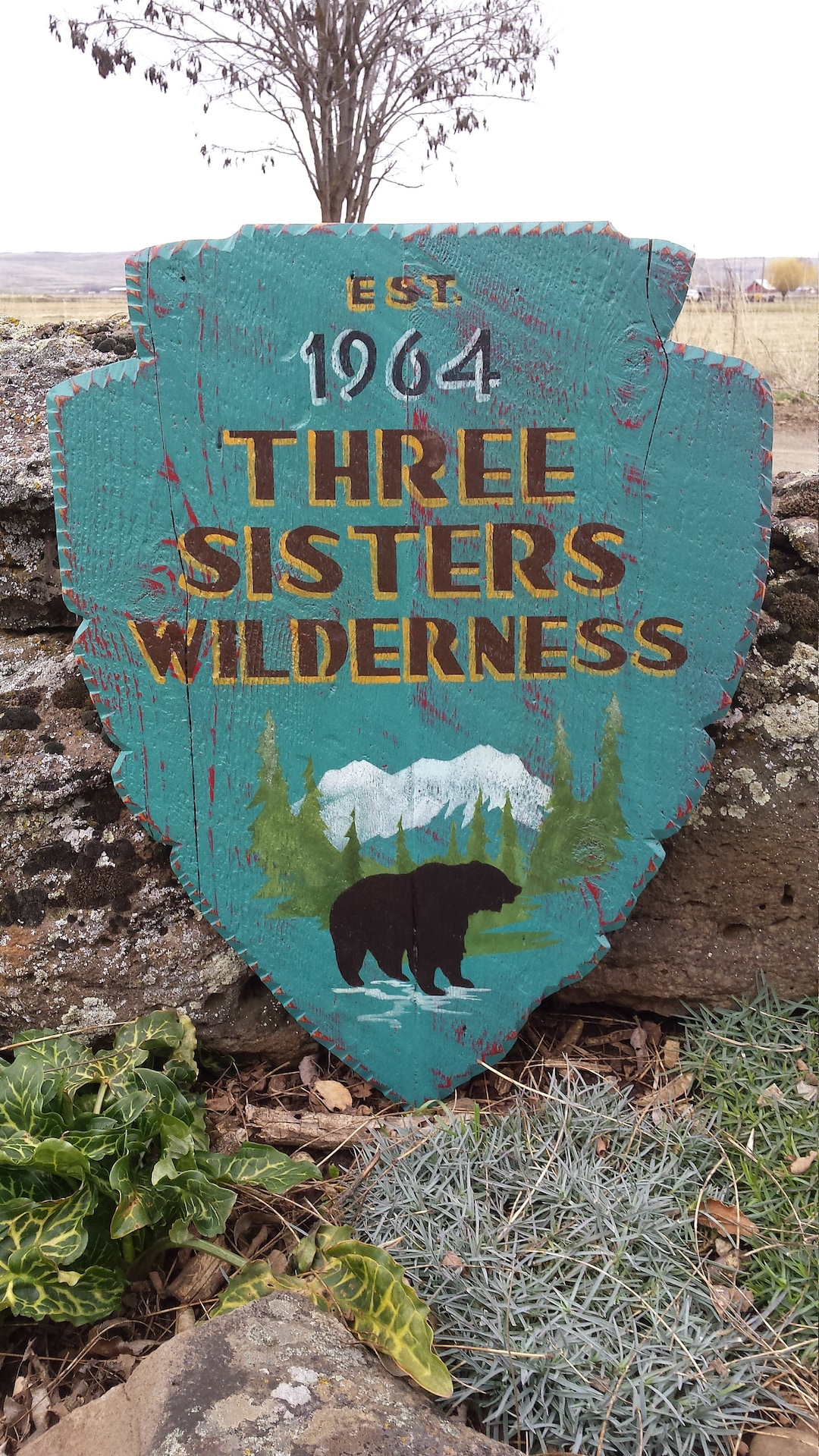 Three Sisters Wilderness Oregon Sign Mountains - Etsy