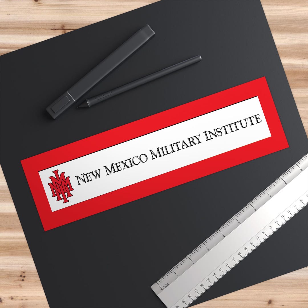 New Mexico Military Institute Bumper Sticker | NMMI Logo Decal - Etsy