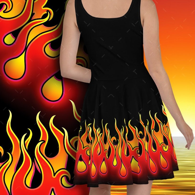 Fire Dress - Etsy