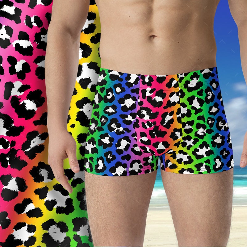 Leopard Boxer Briefs for Men - Etsy