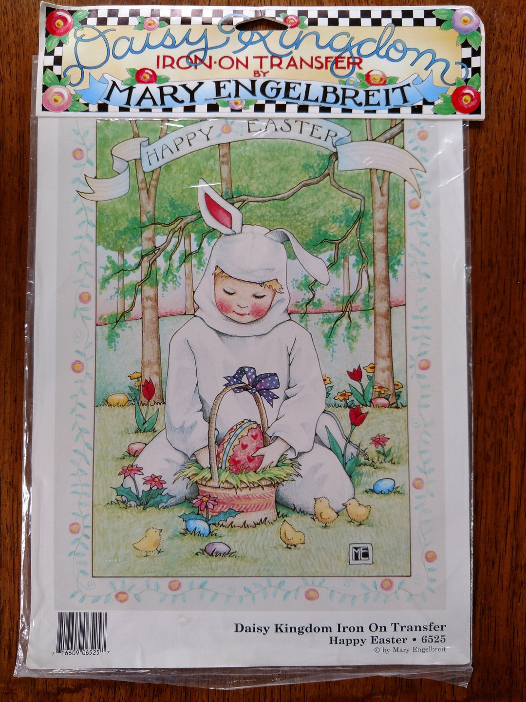 HAPPY EASTER Mary Engelbreit Iron on Transfer by Daisy Kingdom - Child ...