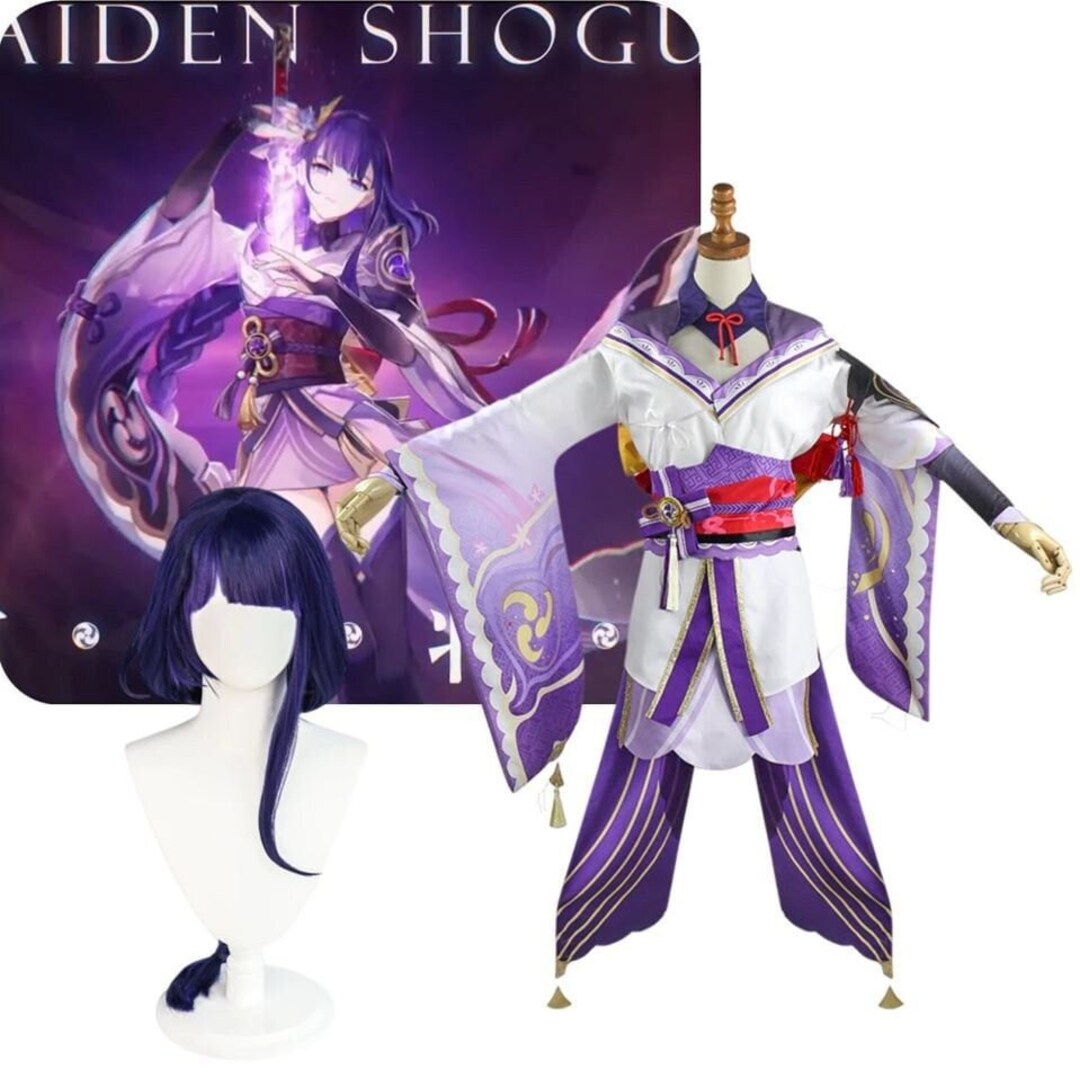 Outfits Raiden Shogun Cosplay Girl Women Clothing Festival - Etsy