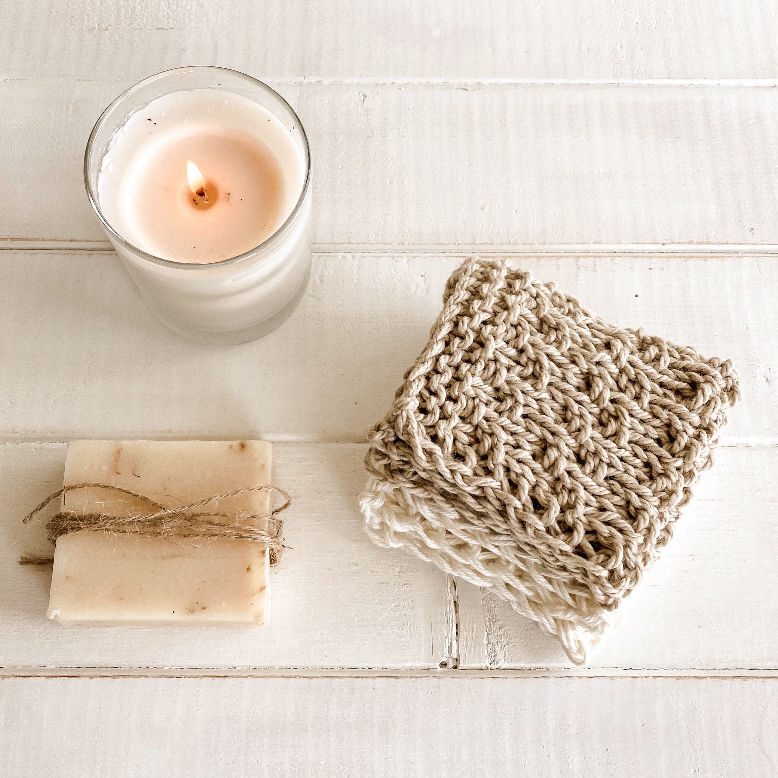 Cottage Spa CLOTH KNITTING PATTERN Face Cloth Pattern Dish - Etsy