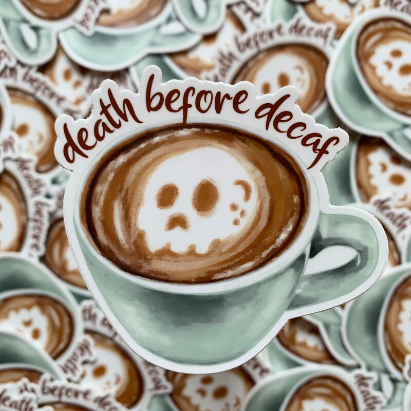 Death Before Decaf - Etsy