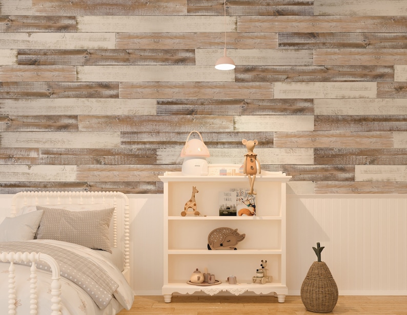 Shiplap Wall Planks - Driftwood - Etsy